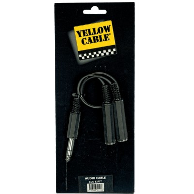 Yellow Cable Cordon Jack Xlr Fem. 1 M - Câbles pour Microphones | Woodbrass