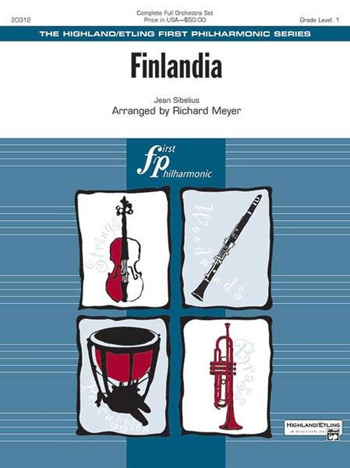 Sheet Music : Sibelius - Finlandia (arr. Richard Meyer) - Score and Parts (Orchestra)