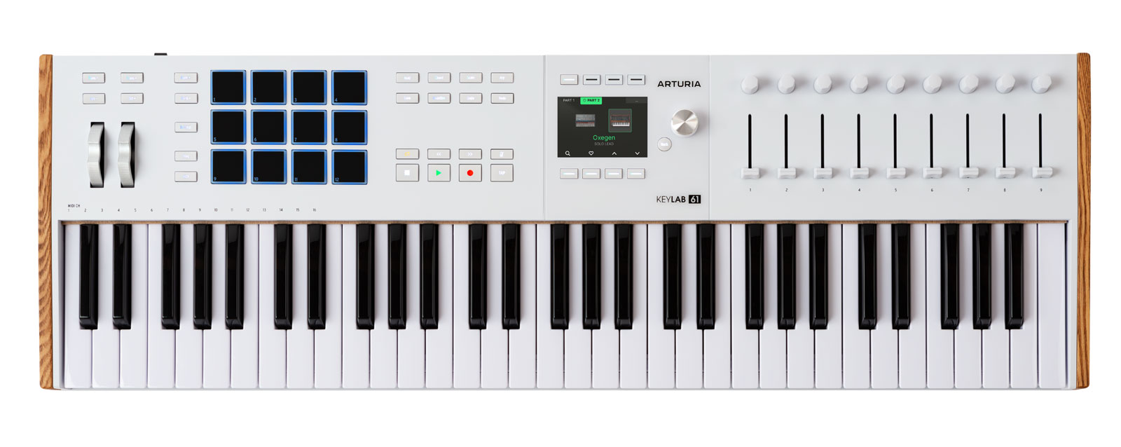 Arturia Keylab 61 MK3 White - Claviers maîtres 61 touches | Woodbrass