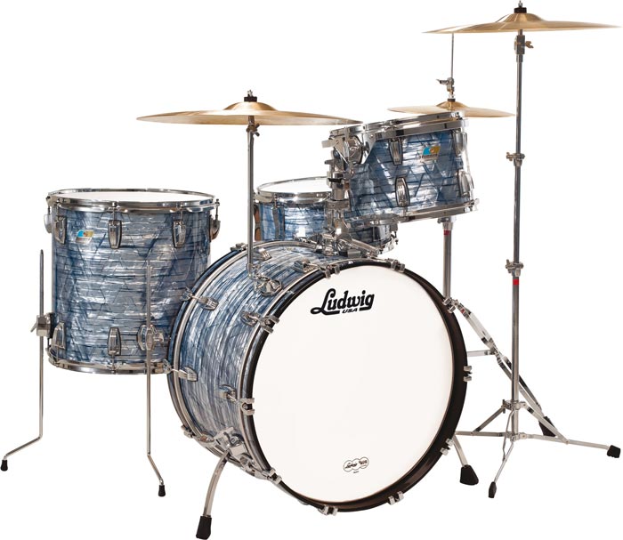 Ludwig Usa Classic Maple Ringo Starr 22 Sky Blue Pearl L8024lx52 Drum Buy Online Free