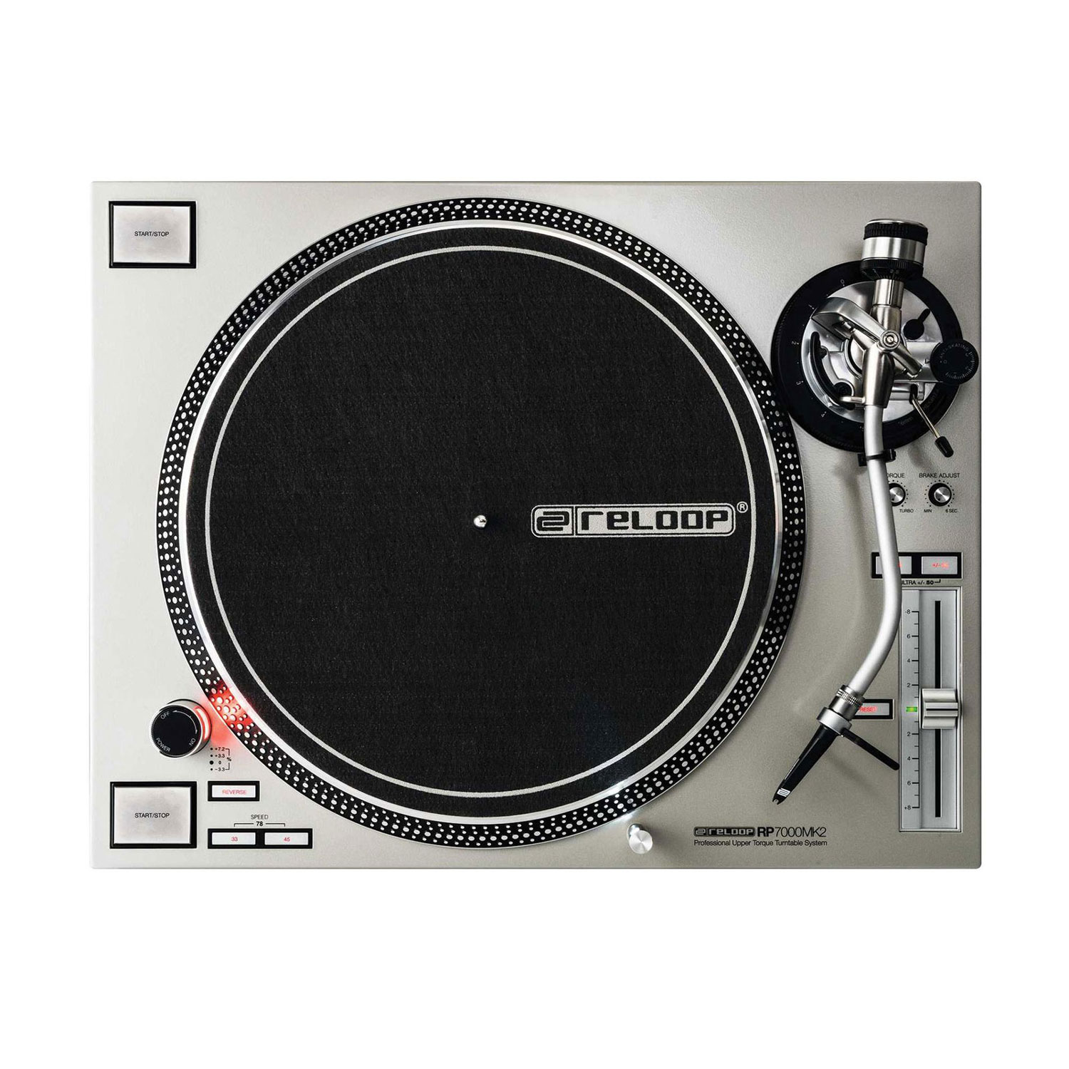 Reloop 7000 MK2 Direct Drive DJ Turntable : Platines Vinyl DJ - DEEJAY ...