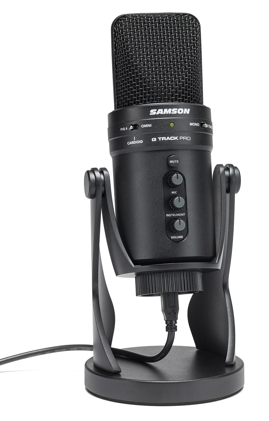 Samson Microphone à condensateur USB Professionnel G-Track Pro avec ...